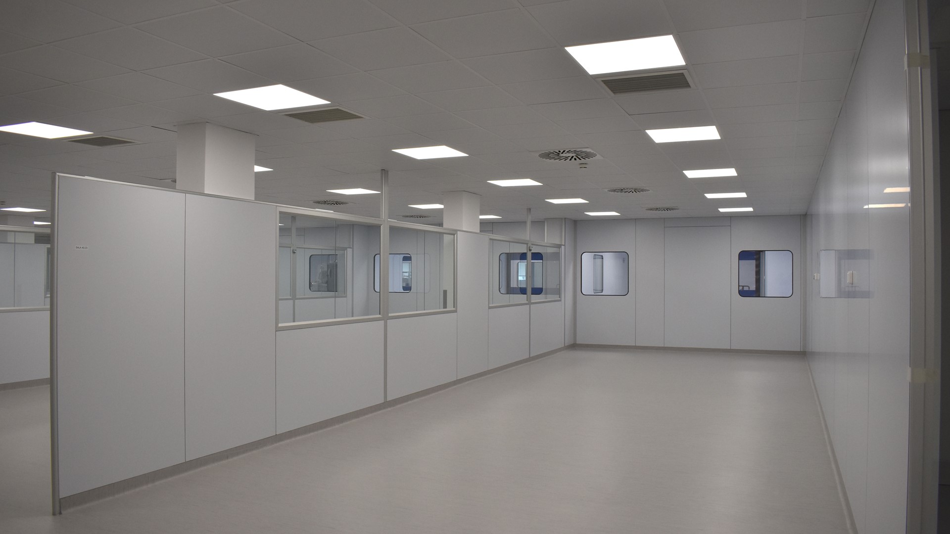 Partition Wall Panels - Cleanroom